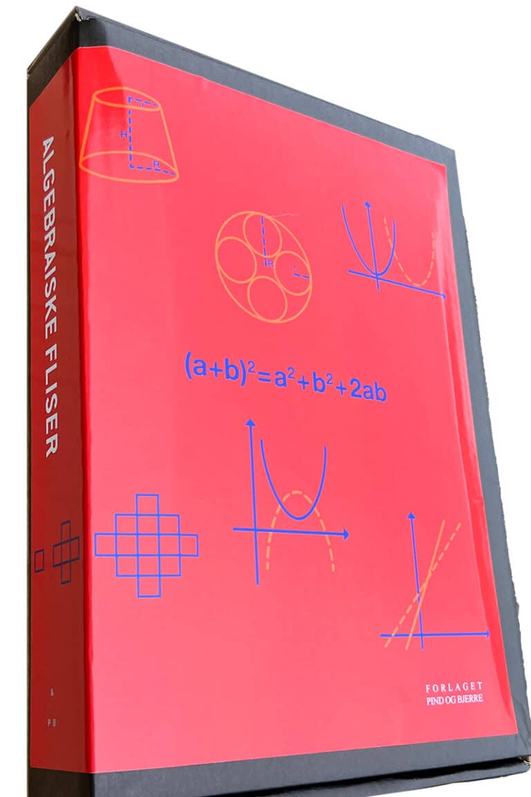 Algebraiske fliser - 30 sæt - Pind og Bjerre